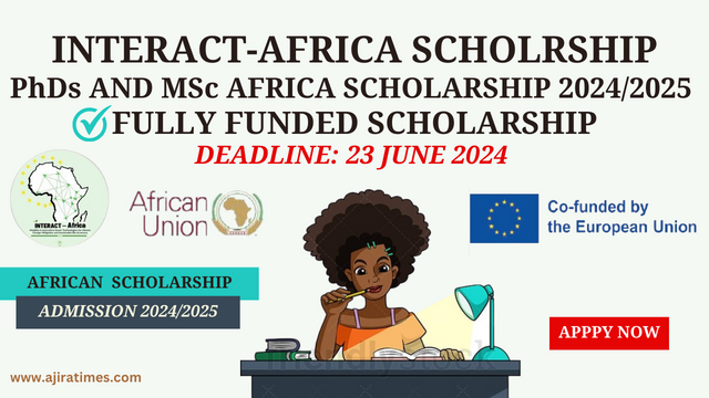 INTERACT-Africa Scholarship 2024