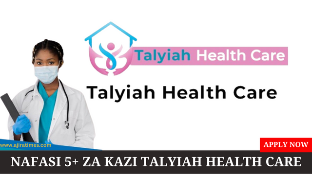 Vacancies Opportunities at Talyiah Health Care