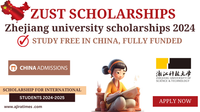 ZUST Scholarships for International students in China 2024-2025