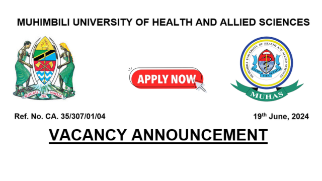 MUHAS Vacancies Tanzania